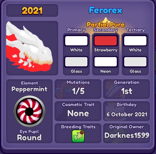 Ferorex - Roblox Dragon Adventures Trade | Traderie