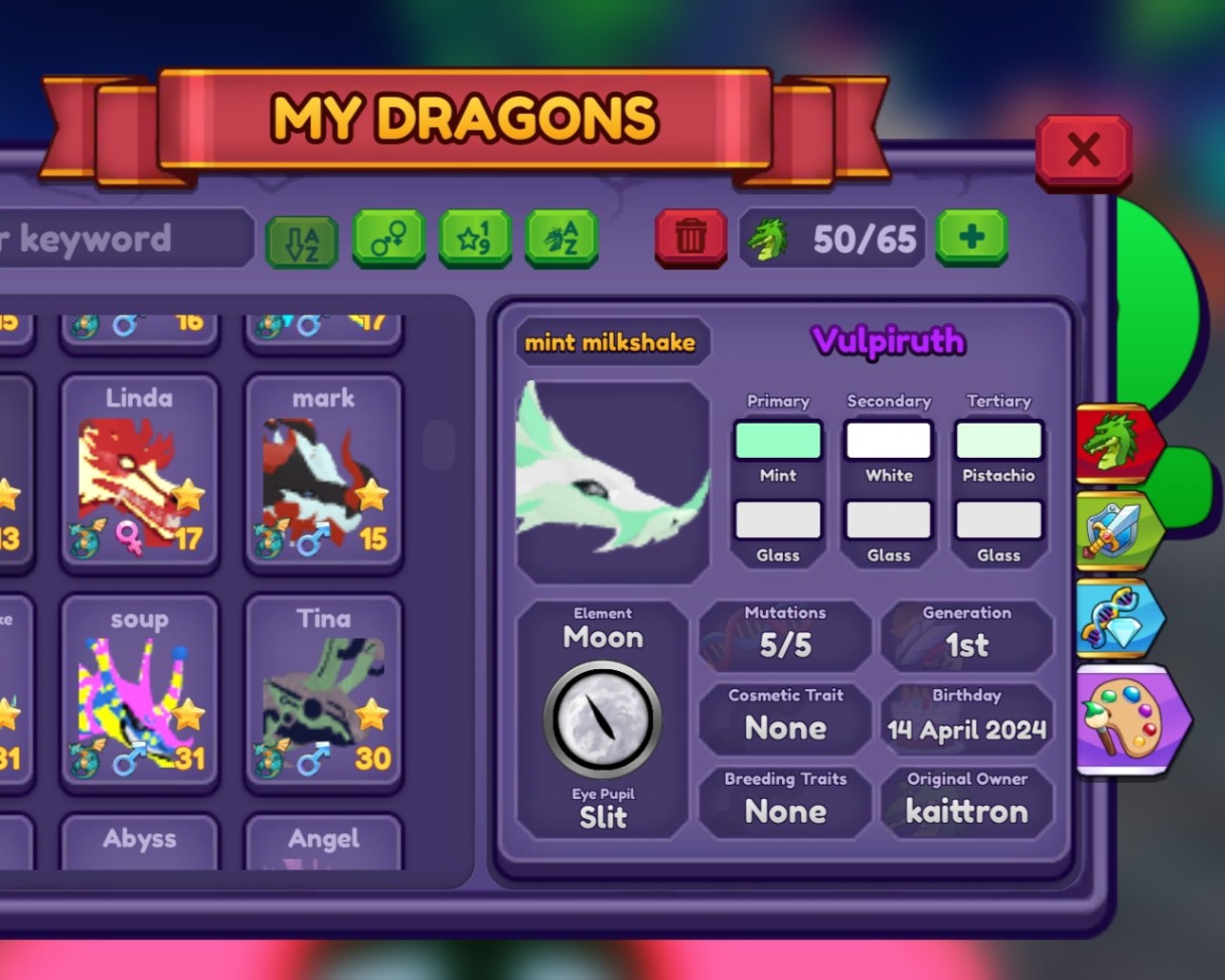 Vulpiruth - Roblox Dragon Adventures Trade | Traderie