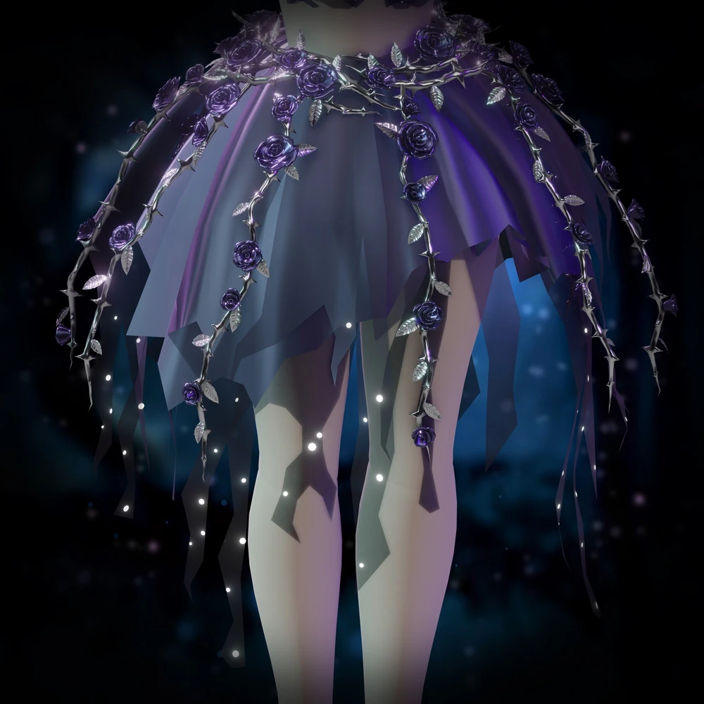Fallen Fae Wicked Rose Skirt Listing | Royale High (RH) Trade | Traderie