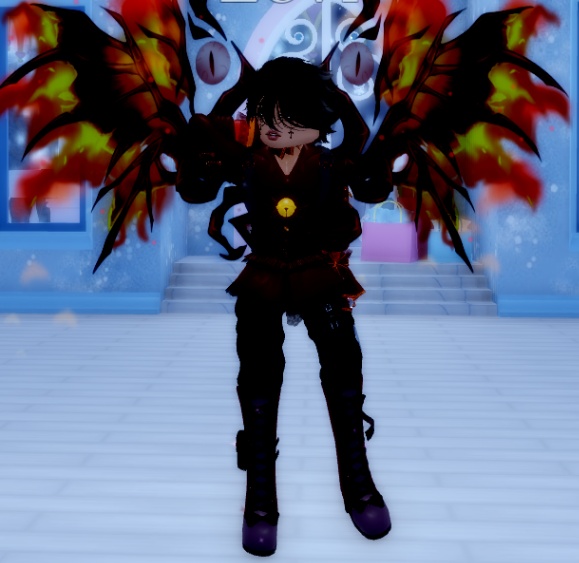 fire fairy fit by misha_pisha | Royale High Outfit