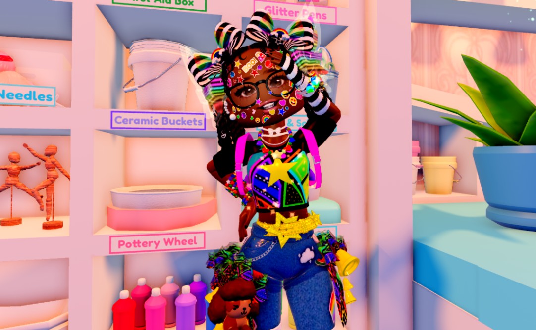 🌈Rainbow core Fit🌈 by Lowkey_thebest | Royale High Outfit