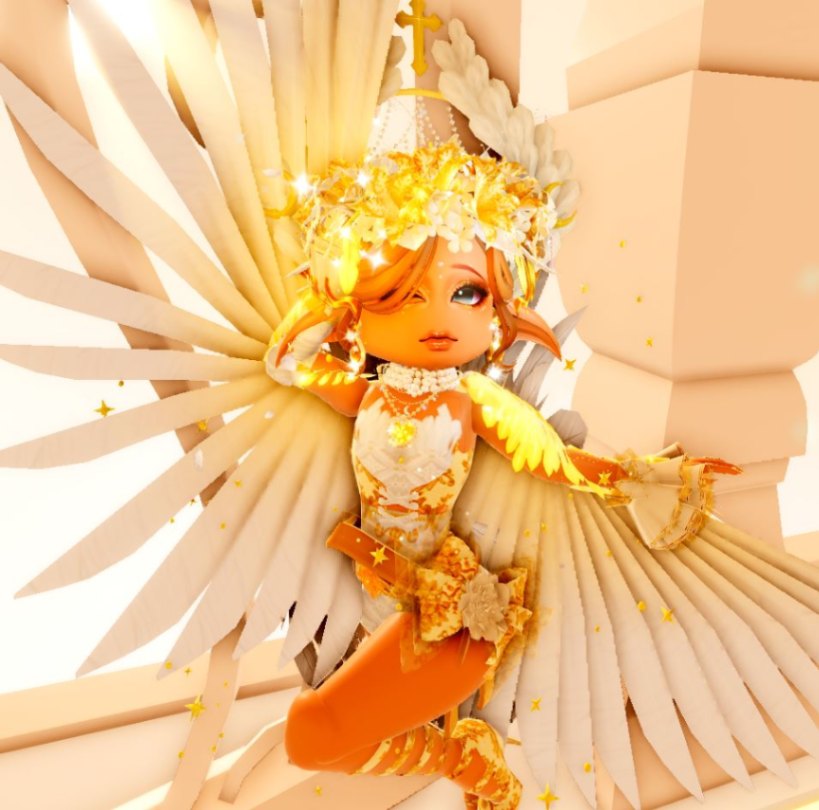 Angel :3 2 by ._n1c0las_. | Royale High Outfit