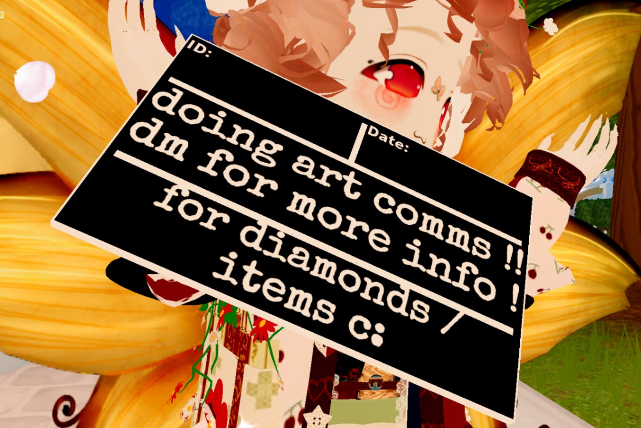 doing art comms ! :D by pixie_ixmy | Royale High Outfit