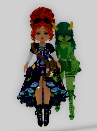 Miss Frizzle and her lizard by L0V3LYR1NN | Royale High Outfit