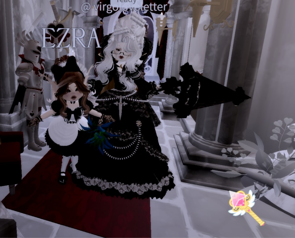 Maid and Queen in the castle :3 by keko4554
