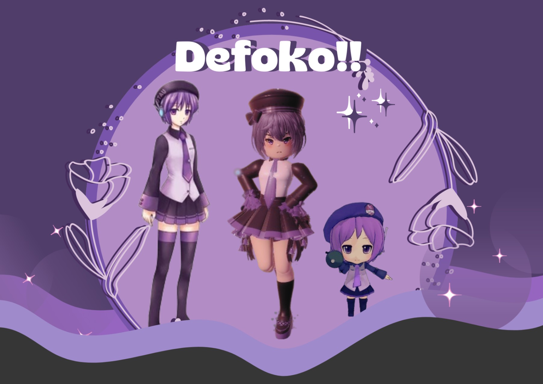 Defoko!! by panc4ke | Royale High Outfit