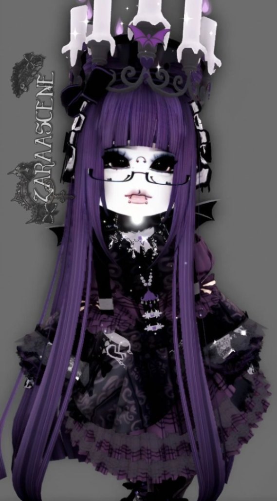 emo girl💜🖤 by Manel_heart | Royale High Outfit