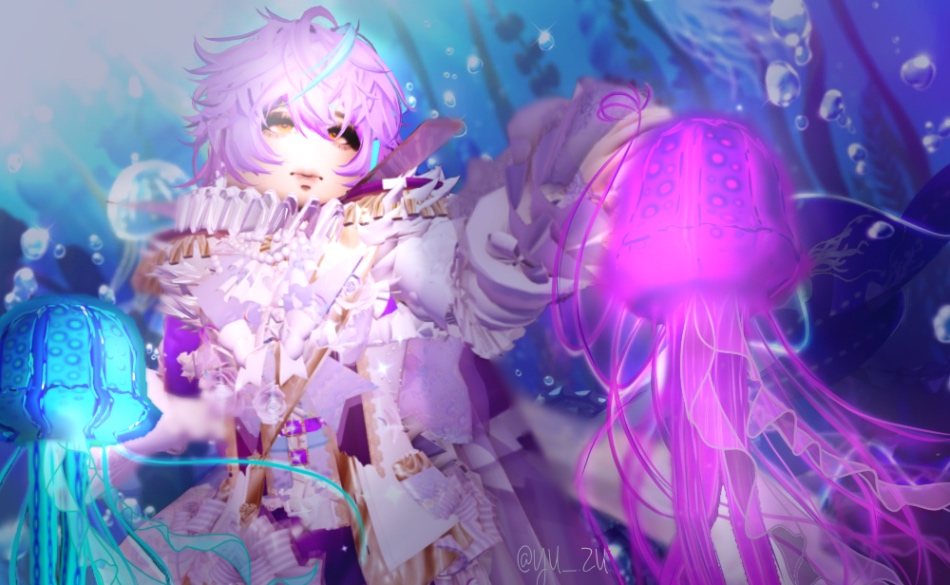 Rui Kamishiro Jelly Fish Edit by Yuzucchini | Royale High Outfit