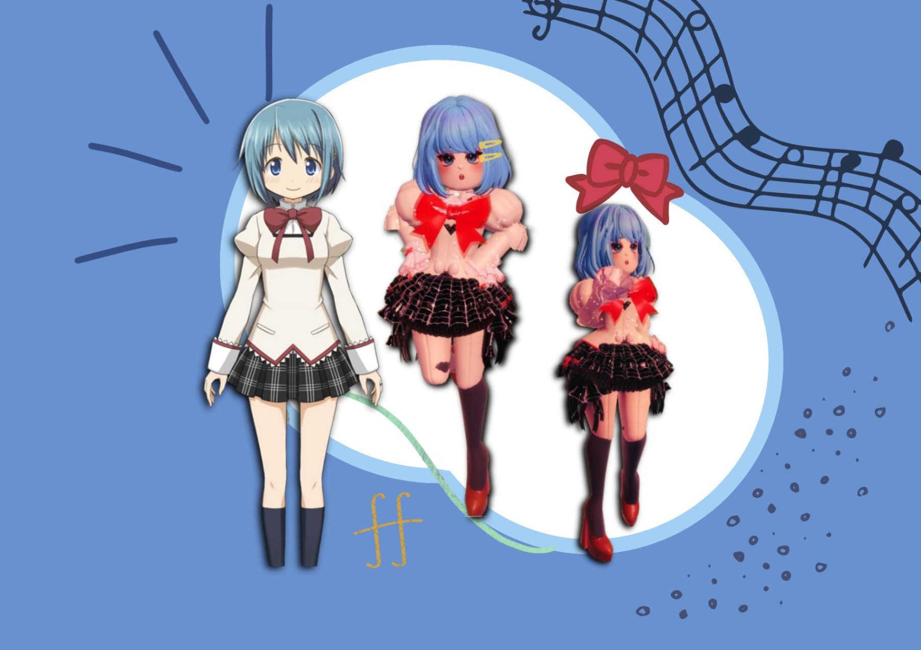 Sayaka School Uniform!! by panc4ke | Royale High Outfit