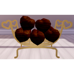 Hearthstone Lodge Fireplace Log Holder - Royale High (RH) Trade | Traderie