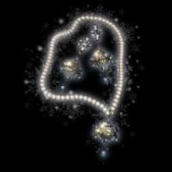 Snow Swan Adorned Ornamental Necklace & Earrings Set - Royale High (RH ...