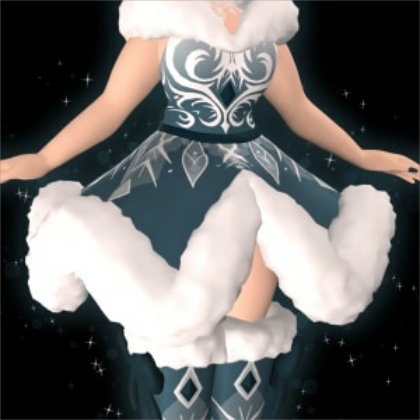 Winter Guardian Snowstorm Skirt - Royale High (RH) Trade | Traderie