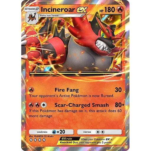 Incineroar ex - Pokémon TCG Pocket Trade | Traderie