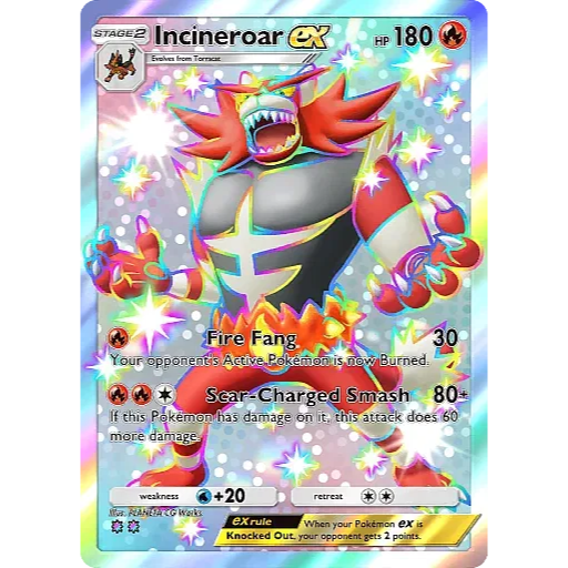 Incineroar Ex - Pokémon TCG Pocket Trade | Traderie