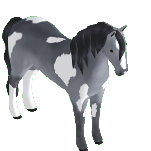 Friesian Horse (v1) - Wild Horse Islands Trade | Traderie