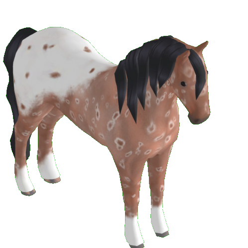 Friesian Horse (v1) - Wild Horse Islands Trade | Traderie