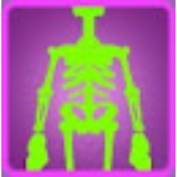 Skeleton Costume (Neon) | Roblox World Zero Trade | Traderie